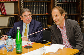 Prim. Univ.-Prof. Dr. Walter Hruby (links),